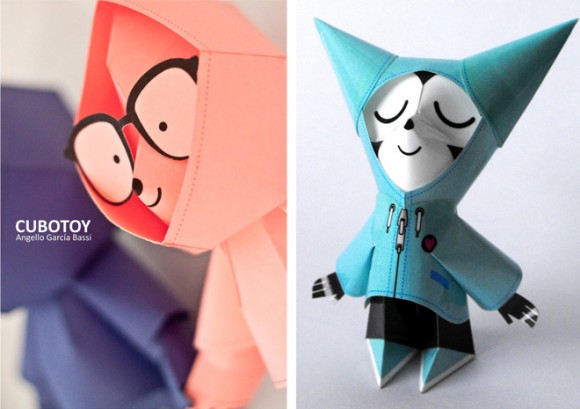 Paper toys made in Chile